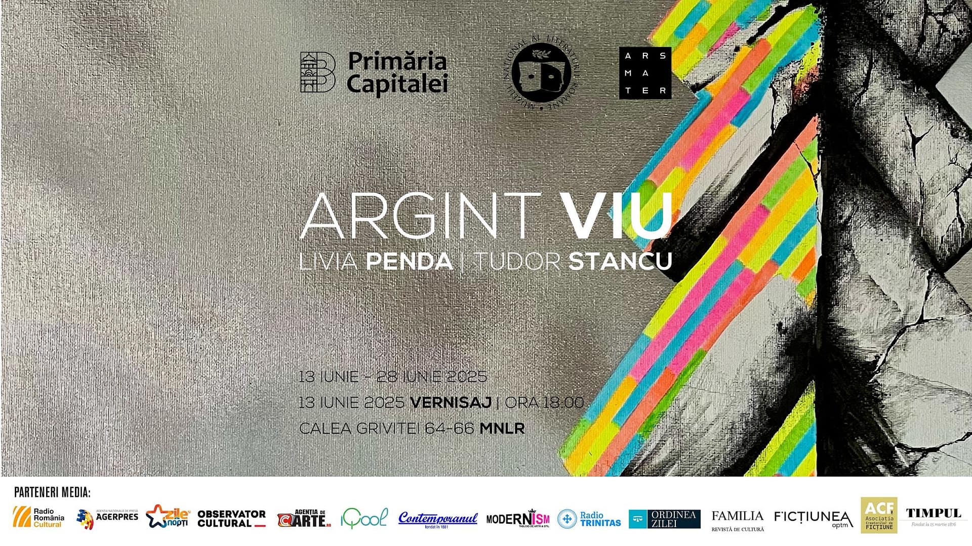 ARGINT VIU - EXPOZIȚIE SEMNATĂ DE DOI ARTIȘTI ÎNDRĂGOSTIȚI